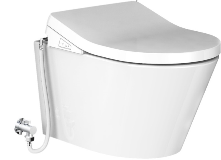 Prevista Shower Toilet Style智能挂厕（明装款）-德房家中国官网-家用铜管品牌-卡压式管件-活水系统